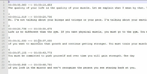 How To Open Edit and Create a Custom SRT File For Captioning - Dad ...